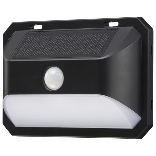 ガーデン 【特長】◆コンセントがない場所に設置できるソーラー発電式◆昼の間に充電、暗くなったら人感センサーで検知して点灯◆明るさ(約)400ルーメン◆選べる2つのモード・周囲が暗くなるとほのかに点灯、動きを検知するとしっかり点灯モード(通常...