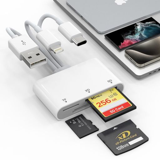 【SD/MicroSD/XDカードリーダー】このSDカードリーダーは、SDカード(SD/SDHC/SDXC/MMC/RS-MMC)、TFカード(MicroSD/MicroSDHC/MicroSDXC)、XDカードの3種類のカードを素早く読み...