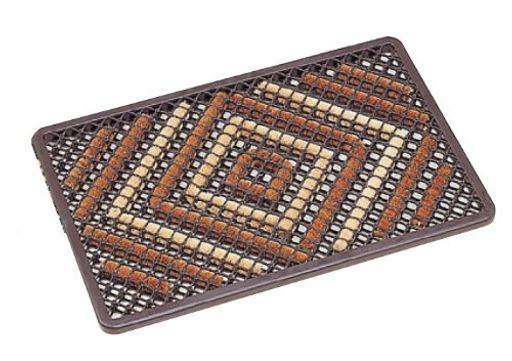 メーカー型番:0485h サイズ:45x75cm 厚さ約2.4cm 重量:約1500g 素材・材質:ベース:ポリエチレン、ブラシ:ポリプロピレン 製造国:日本
