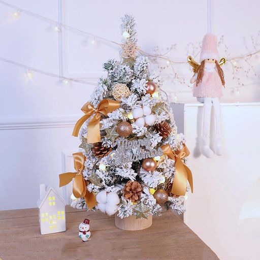 【クリスマス装飾】:現代流行の小型クリスマスツリーは、美しくてコンパクトなので、リビングに置いても寝室に置いても店に置いてもきれいで便利です。クリスマス雰囲気を演出して、活気が溢れています。 【LEDライト付き】キラキラ輝いている色を組合わ...