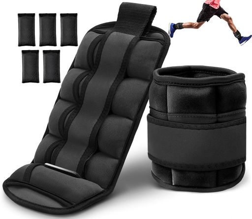 筋力トレーニング ⚫快適な耐久性:ソフトなネオプレーン外装、補強ステッチ、吸湿発散性素材を使用し、長時間の使用に耐える。砂鉄入りのコンパクトな形状で、通気性に優れ、快適なアンクルウエイトは、トレーニング中の最大限のサポートを保証する。 ⚫し...