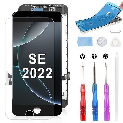 📱【対応機種】foriPhoneSE2022液晶パネル4.7インチSE2022修理交換用の液晶フロントパネルです。forSE2022修理画面交換用の工具キットが付属しています。適用モデル番号:A2782A2783A2784A...