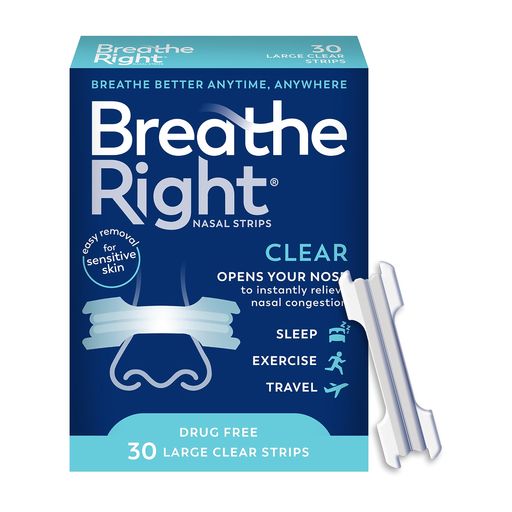 BreatheRightNasalStripsClearLarge30ct.