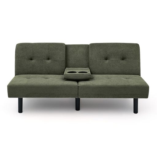 【サイズ】ソファサイズ:横幅154.5cmx奥行き76.5cmx高さ72.3cmベッドのサイズ:横幅154.5cmx奥行き97cmx高さ34.5cm脚の高さ:19.5cm製品重量:18kg耐荷重:225kg梱包サイズ:横幅79cmx奥行き9...