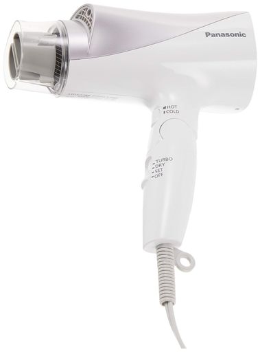 1.9m3/分※1の大風量で、パワフルドライ 温冷ツインフローで、毛流れの整ったツヤのある髪へ 速乾ノズルで毛束をほぐして、スピーディーに乾燥 本体質量:約530g 色:シルバー