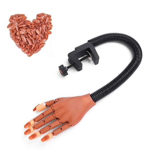 固定式の練習用ハンド、検定の練習や、自宅での練習には欠かせません 平均的な手の大きさで、使いやすい、地道な練習のためにも持っておきたいアイテム チップを差し込んむタイプ、差し込み口が深めなので、チップをしっかりと固定できます ジェルネイル、...