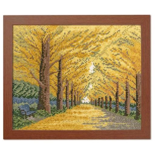 サイズ:(出来上がりサイズ)額外径:約35.1x41.8cm、額内径:約29.7x36.4cm 素材・材質:25番ししゅう糸:綿100% No.3000布(ジャバクロス中目):綿100% クロス針:鋼 仕様:上級者向け 【打込目数】9カウン...