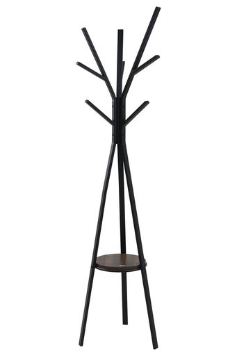 [外寸]幅45x奥行45x高さ180cm [内寸](棚)直径28.5cm(棚下)高さ42.5cm [本体]合成樹脂化粧パーティクルボード(メラミン樹脂)[フレーム]スチール(粉体塗装)[ハンガー部]約5kg以下/ヶ所[棚]約5kg以下※全体...