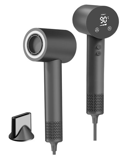 プロも認める超高速モーターで 髪を乾かす 速乾 🌟【時短と美髪を両立!革新の高速乾燥】従来を上回るモーター性能で、短い時間でのドライを実現。毎秒40メートルの強力な風速を生み出す最新高速モーターを搭載。強力な風量で素早く水分...