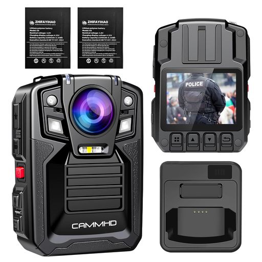 【4K/2160P動画解像度&amp;4200万画素】2インチIPSカラー画面と170°の広角検出範囲で、4K/2160Pの高解像度フルカラー高精細画像の録画をサポートする。警察の現場での法執行証拠取り、ビジネス会議の録画、弁護士による再生...