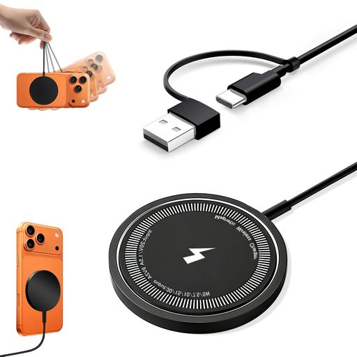 【 15W急速充電】FOYOUワイヤレス充電器、MagSafe機能に対応、で正確な位置にピタッと吸着し、安全なワイヤレス充電を行えます。2.5時間でiPhoneをフル充電でき、あなたの充電体験をアップグレードしましょう。 【幅広い互換性】こ...