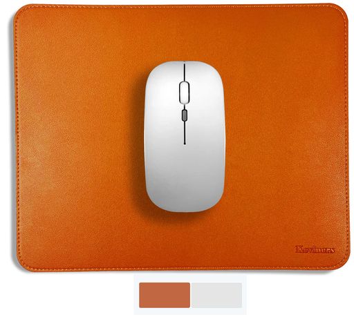 マウスパッドサイズ:24x30cm 両面2in1デスクパッド。ひっくり返すだけで使用可能。 同素材で表裏の色を変えるデザイン。このテーブルマットはPUレザー製で、汚れに強く、お手入れ簡単。湿った布で拭くことも可能。レザー製品のため、最初はわ...