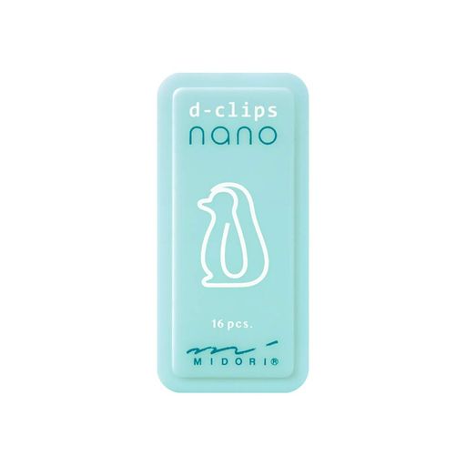 デザインと機能性を兼ね備えたとっても小さなゼムクリップ。 カラフルなスライドケース入り。小物入れとしても使えます。 【デザイン】ナノ:ペンギン柄 【内容】16個入 【素材】ケース/ABS製 クリップ/ステンレス製