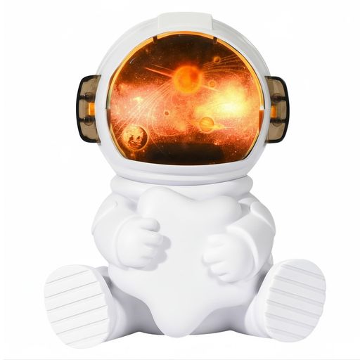 【2種類スチームモード&amp;オートオフ空焚き防止】この卓上加湿器は宇宙飛行士の形をしており、とても人気があります。この加湿器小型は連続運転モードと間欠運転モードがあり、2種類の加湿モードが調節できるため、部屋の湿度状況、ご使用の場面に応...