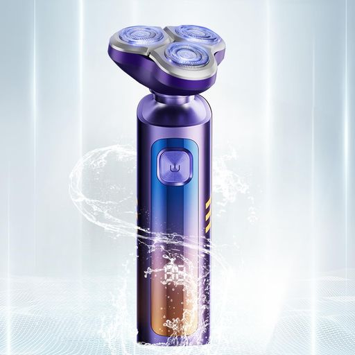 【3つの回転ヘッド、54枚の刃でスムーズな剃り心地】3つの回転ヘッドと54枚の高精度な刀刃を搭載。これにより、細かい毛や太い毛もしっかりキャッチし、素早く均等に剃り上げます。さらに、肌に優しく、刃が肌に直接触れないため、敏感肌の方でも安心し...