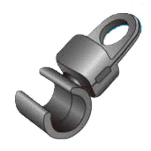 入数:10個 カラー:ブラック 対応外径:9~10MM タイプ:丸穴タイプ 仕様:回転機能付き
