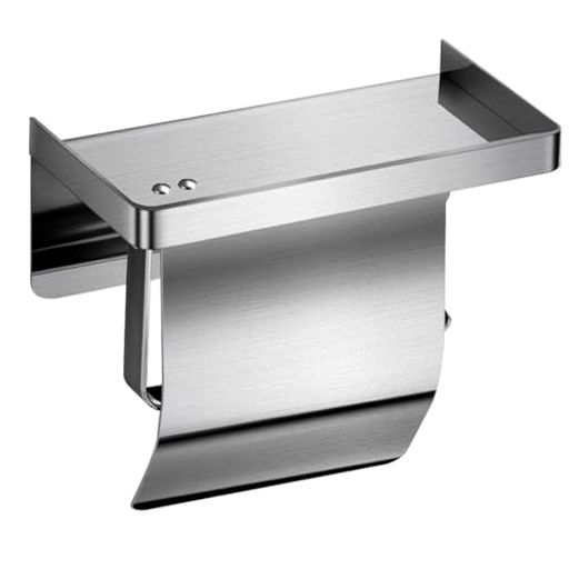 【高品質材料】このトイレットペーパーホルダーは高品質304ステンレス鋼で作られ、丈夫で丈夫で、錆びにくい。トイレの湿った環境の浸食を効果的に防ぎ、永続的な使用を確保することができる。 【強力接着】8個の高粘着PE発泡綿両面テープは良好な接着...
