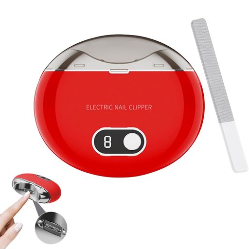 材質が優れ細工が精巧である:電動つめきりは高品質合金で作られた螺旋状の刃、電源を入れるとが45°で高速回転し、アップグレードモーターと防護バー技術の組み合わせ、指を傷つける心配なく簡単に爪をきれいにすることができます。LEDディスプレイがあ...