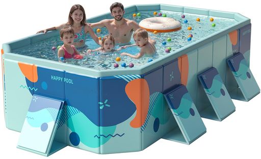 🏊【ご家庭に合わせて選べる4サイズ展開】本製品は1.85m・2.1m・2.6m・2.95mの4サイズをご用意。設置スペースや用途に合わせてお選びいただけます。2.95mサイズは、外寸約295x165x51cm、内寸約253x...