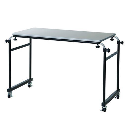 商品サイズ(約):幅91~145x奥行43x高さ58~85.5cm 商品重量(約):7kg 耐荷重(約):20kg 素材:合成樹脂化粧繊維板(塩化ビニル樹脂)・金属(鋼) 塗装:粉体塗装・クロームメッキ キャスター付き、幅・高さ調節可能、組立商品