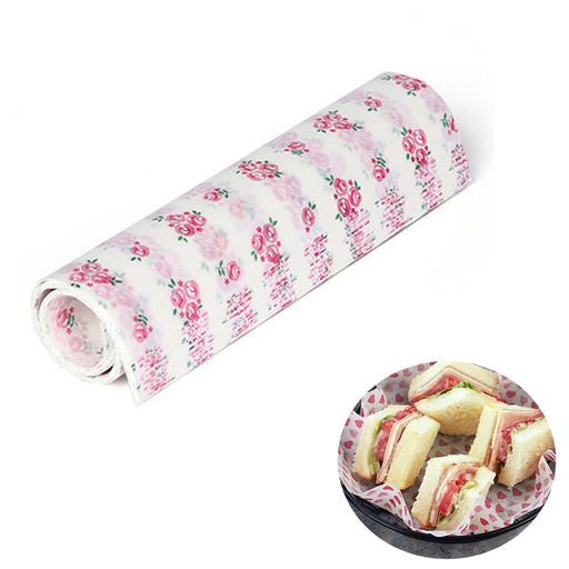 数量:パッケージ50枚、1枚25cmx21.5cm、通常の食べ物を入れることができます。 材料:食品グレードの紙の素材、絶妙なデザイン、ワックスペーパーは、油抵抗性、防水性、臭いの特性を持ち、食品の保存と包装で広く使用できます。さまざまな機...