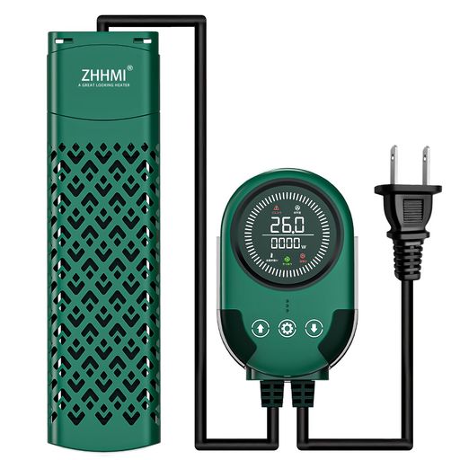 水槽ヒーター、熱帯魚 ヒーター、水槽 ヒーター 🐠【ZHHMl 新技術PTCセラミックスの熱伝導】新型セラミックス加熱を採用し、電気エネルギーを熱エネルギーに十分に変換し、火がなく、光消費がなく、熱エネルギーだけを生産し、電...