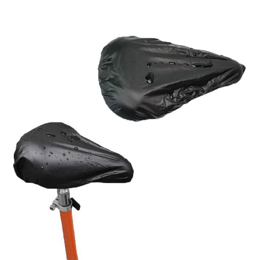 【商品紹介】 これは自転車用の座席カバーで、PVC素材製で、1個入り、重量は25g 、黒色です。 自転車の座席を雨やほこり、日当たり、小動物から保護するためのアイテムです。 【商品サイズ】 サイズは28cmx24cmx10cmで、ほとんどの...