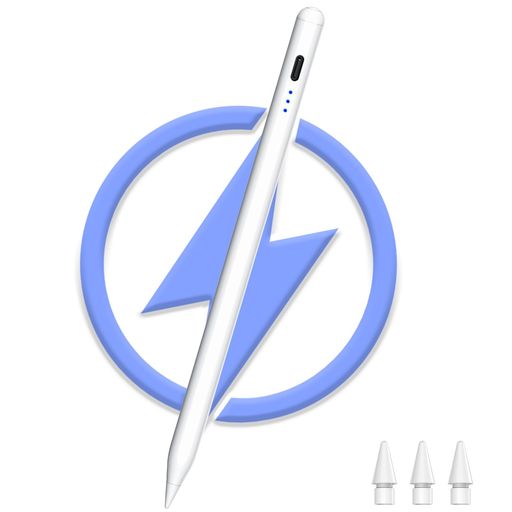 【高速充電時間】:約20分【連続使用時間】:約10時間【セット内容】:ipad専用ペンx1本、交換用ペン先x3個、充電用USBtype-Cケーブルx1本(32cm)、取扱説明書。【仕様】:「材質」本体:アルミニウム、ペン先:POM「本体サイ...