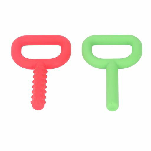 【安全性】このハンドヘルド噛みおもちゃは、赤ちゃんの健康と安全を考慮して設計されています。赤ちゃんの歯茎や顎の発達を助け、歯が生える際の痛みを和らげます。エッジと複数の噛みつき面は、痛みのある歯茎をマッサージするのに最適で、赤ちゃんが楽しく...