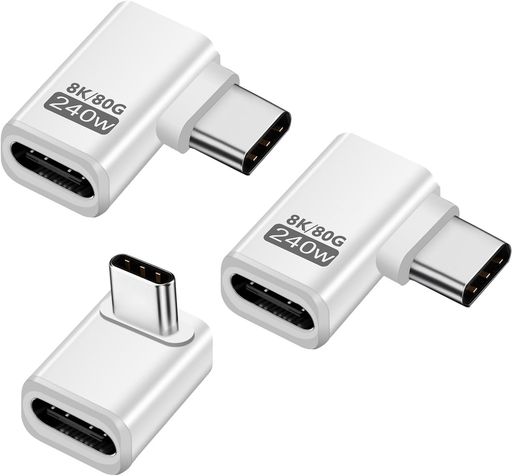 1.【USBTypeCL字アダプタ・直角設計】本製品はCオスからCメスに変換するL字アダプタで、90°直角設計によりケーブルの折り曲げや断線を効果的に防止します。デスク周りの配線をスッキリ整理でき、MacBookやモバイルモニターを接続して...