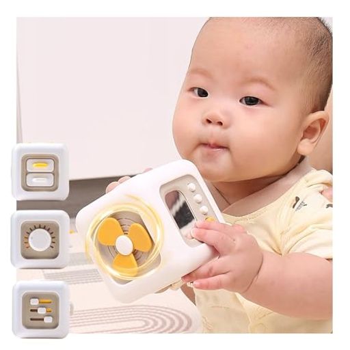 【6-in-1知育おもちゃ】このインタラクティブなビジーボックスには、6種類の知育アクティビティがぎゅっと詰まっています。1歳前後のお子さまにぴったりのモンテッソーリ風おもちゃです。 【楽しくスキルアップ】遊びながら、手先の器用さ・集中力・...