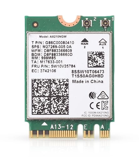 このM.2 PCIe WiFiカードでPCのワイヤレス機能に革命を起こしましょう。超高速の2.4Gbps速度。WiFi 6、WiFi 6E、WiFi 7ルーターに最適です。 ご注意:アンテナ/ネジは付属していません。 【内部コンピュータネッ...