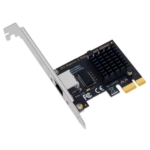 高性能2.5Gbps通信:最新の RTL8125BGチップ を搭載し、最大2.5Gbpsの高速通信を実現。IEEE802.3bz規格に対応し、Cat5e以上のLANケーブルで最大100mの伝送をサポート。従来の1Gbpsからのアップグレード...