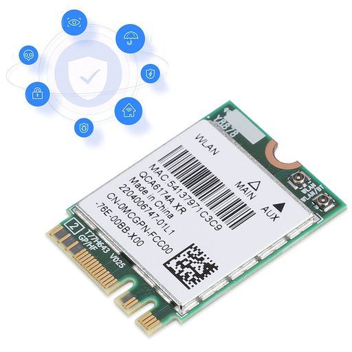 X570 4 Wifi モジュール 2230 2.4G/5G デュアルモード、Bluetooth 4.1。 のネットワーク カード ワイヤレス信号は非常に安定しており、より良いサーフィン体験を提供します。 X570 4 Wifi モジュール...