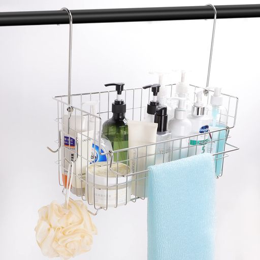 💙【浮かせ収納収納で大容量】床に置いていたものを全部浮かせられたので、スペースを有効活用できる。ボディケア用品や洗顔料の収納のみでなく、お子様のおもちゃや掃除用品の収納にも便利です。 💙【高品質「18-8ステ...