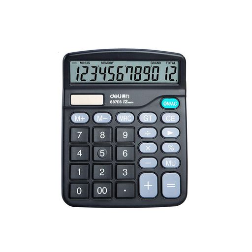 【デュアルパワーソーラー電卓】ソーラーとバッテリーの両方が電卓にエネルギーを供給します。バッテリーがなくなると、ソーラーパネルが電卓を使用するためのバックアップエネルギーを提供し、恥ずかしさを避けます。 【大型ディスプレイ会計】表示画面やキ...