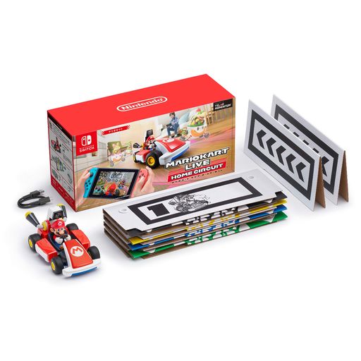 新たなマリオカートが家の中にやってくる! カメラが内蔵されたカートとNintendo Switchが連動し、あなたの部屋がマリオカートのサーキットに早替わり。リアルとゲームが融合した、新たなマリオカートが今、幕を開ける! カートについて・・...