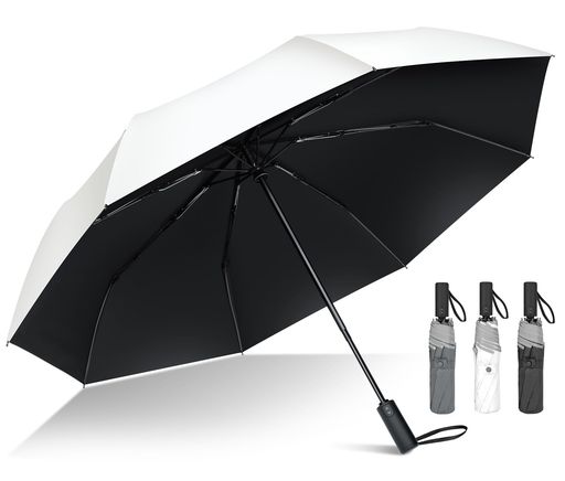 太陽 【ワンタッチ自動開閉&amp;片手で傘開閉】0.2秒が濡れない世界を創る、0.2秒で全開!従来の手開き傘より3倍速く、雨粒が肩に落ちる前に完璧防護。車を降りたり、子供を抱いたり、荷物を持っている時、おりたたみ傘は最適です。折りたたみ式...