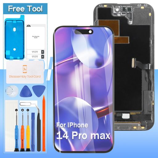 🎁【対応機種】:(Incell)ForiPhone14ProMax6.7インチA2894A2651A2893A2895モデルに対応交換修理用液晶パネルセット。ご購入した前にご端末のモデルをご確認のほどよろしくお願いいたします...