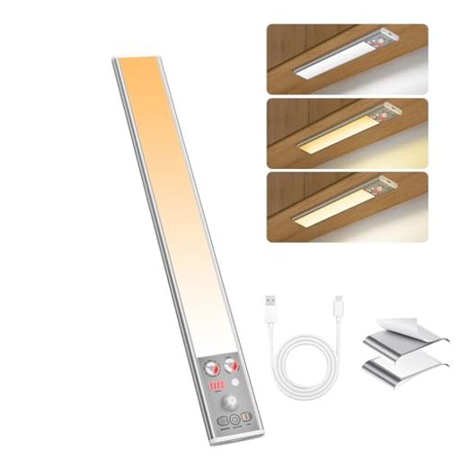 ✅【連続点灯60時間・1500mAh電池内蔵・残量が一目瞭然】こちらの人感センサーライトは最低電力で60時間使うことができます、最高電力で6時間使うことができます。「AUTO」モードでは約1~3ヶ月持続できます。急速充電設計、充電完了まで2...