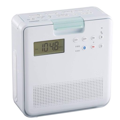 東芝 防水CDラジオ(ホワイト)TOSHIBA TY-CB100-W