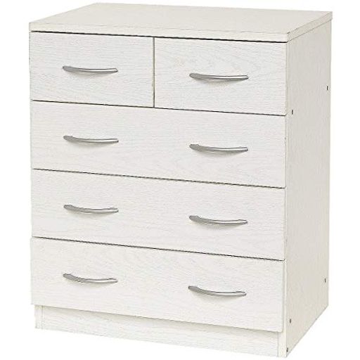 天板の角が丸まった安心仕様。 コンパクト家具シリーズのチェストです。 引出は抜け落ち防止ストッパー付きで、子供用タンスにもお勧めです。 組み立てる必要がある