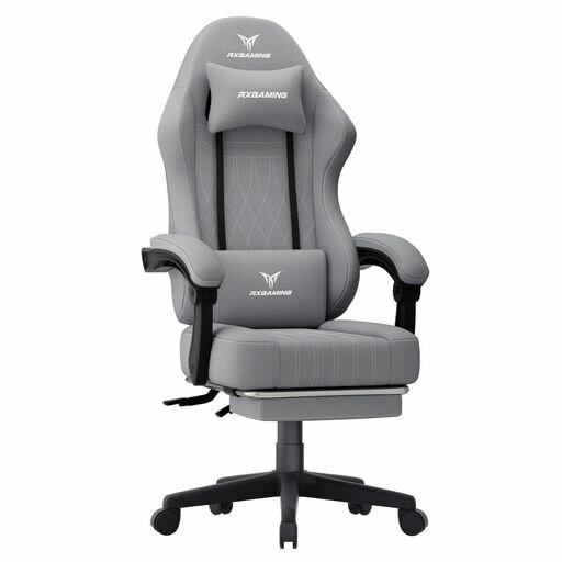 【ファブリック座面で快適な座り心地を実現】このゲーミングチェアは、座面の幅が52cmと少し大きめで、ゆとりある設計が特長です。伝統的なU字座面を改良し、両サイドを削って平らなデザインになっています。両足を広げても引っかからず、痛みを感じませ...