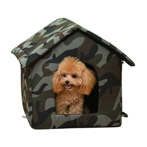 アウトドア 【防水・保温】:冬用断熱屋外キャットハウスは600D防水オックスフォード生地とスポンジコンパートメントで作られています。ペットハウスアウトドアは、耐久性、防水性、耐候性だけでなく、暖かく快適で、冬のアウトドア猫に最適なキャットハ...