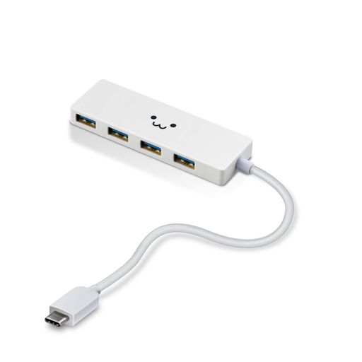 USB Type-Cポートを搭載したパソコンで4台のUSB-Aデバイスが使える4ポートUSB3.1 Gen1ハブです。 最大5Gbps(理論値)とUSB2.0の約10倍の超高速データ転送を実現するUSB3.1 Gen1に対応し、高速でのデー...