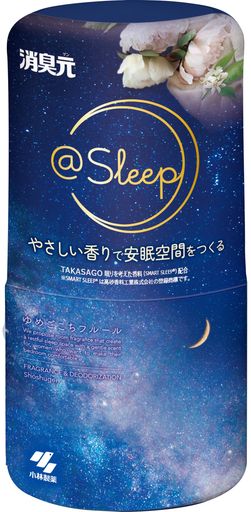 やさしい香りで安眠空間をつくる 眠りを考えた香料を配合した、心地よいやさしい香りで安眠空間をつくる芳香消臭剤です 「消臭フィルター」が悪臭をキャッチ!気になる寝室のニオイを消臭 ローズやミュゲなどの華やかなフローラルブーケに、やさしく包み込...