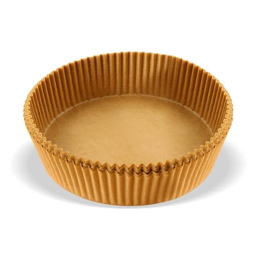 内容物:パッケージには6.5x1.6インチのエアフライヤーパーチメントペーパーライナーが100枚含まれており、エアフライヤーのサイズに合わせて購入できます。毎日の使用に十分な量です。 【片付け不要】穴の開いた丸いエアフライヤーシートは丸いボ...