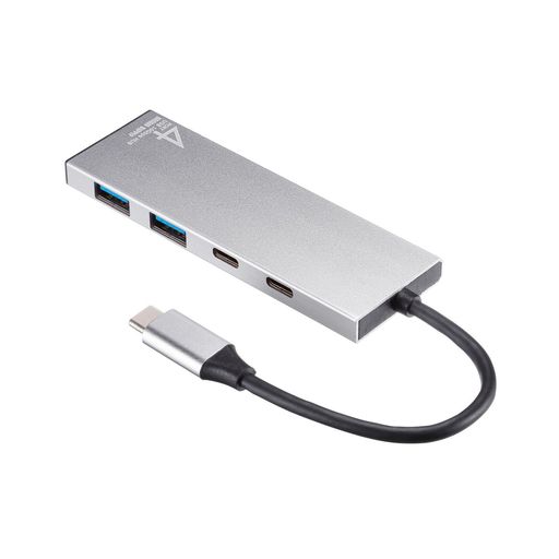 薄型USB 10Gbps Type-C 4ポートハブです。 放熱性に優れたアルミ筐体です。 USB Aポートが2個Type-Cポートが2個ついています。 USB 10Gbps対応です。 USB Type-Cコネクタ採用で、Type-Cポート...