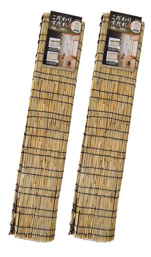 ✅簾専門店水勘製簾所のすだれはすべて熏蒸処理済みの為、虫が出にくく安心してお使いいただけます。 ✅一般の天津すだれの編み糸の本数は13本で編まれていますが、こだわりすだれは24本で編込みされておりますので丈夫で長持ちします。 ✅一般のすだれ...