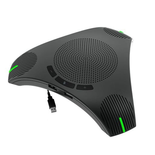 【USBプラグアンドプレイ】:ドライバがなく、USBインターフェースでパソコンに簡単に接続でき、便利で安定しています。 【360°ボイスピックアップ】:360°無指向性マイクで、声を大きくクリアに拾うことができます。クリアな会話のためにバッ...